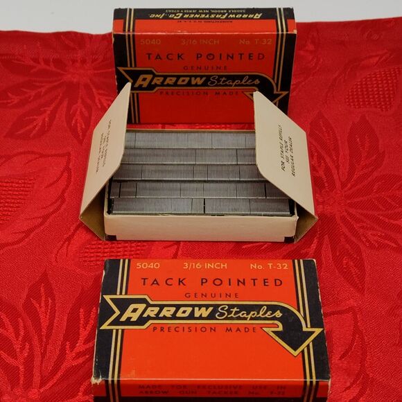 Arrow | Kitchen | 2 Boxes Arrow T32 Heavy Duty Staple Gun Tacker ...